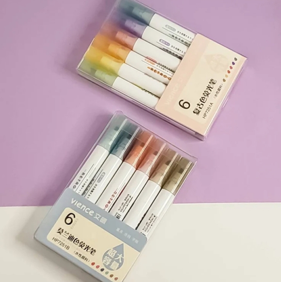 Office | Retro Highlighters Set 6 Per Set | Poshmark